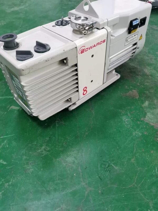 Edwards 8 RV8 Rotary Vane Dual Stage Mechanical Vacuum Pump A65401906 ...