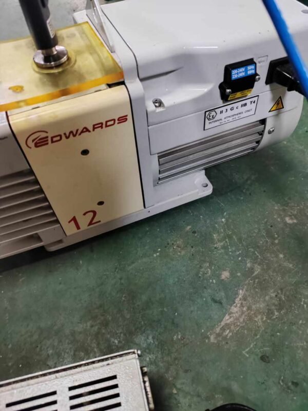 Edwards 12 RV12 Rotary Vane Dual Stage Mechanical Vacuum Pump A65501906 ...