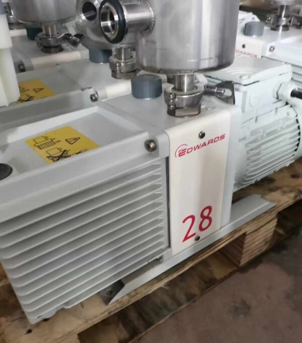 Edwards 28 E2M28 Rotary Vane Dual Stage Mechanical Vacuum Pump 115/200 ...