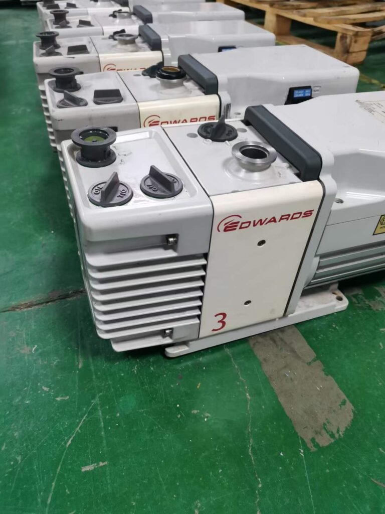 Edwards 3 RV3 Rotary Vane Dual Stage Mechanical Vacuum Pump A65201906 – HXC Vacuum Product