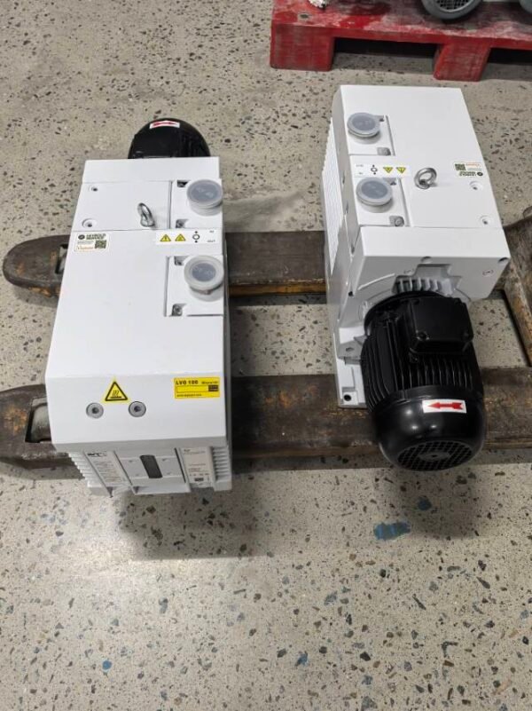 Leybold D65B Trivac Rotary Vane Dual Stage Mechanical Vacuum Pump, 53 ...